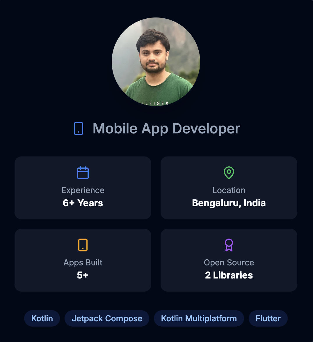 Reyaz Ahmad - Lead Android Developer | Mobile App Expert Bengaluru